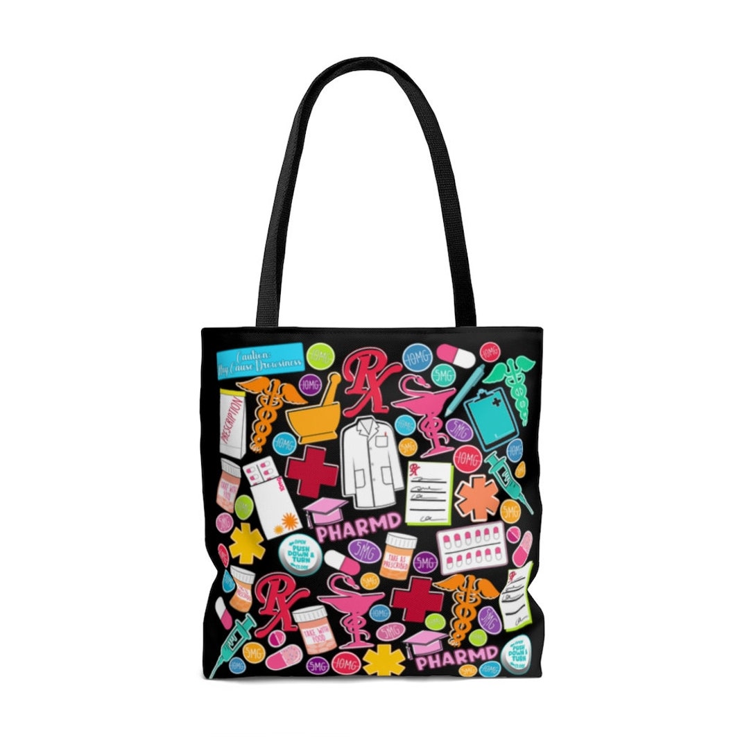 Pharmacist Tote Bag, Christmas Gifts, Pharmacist Gift for Her, Pharmacy ...