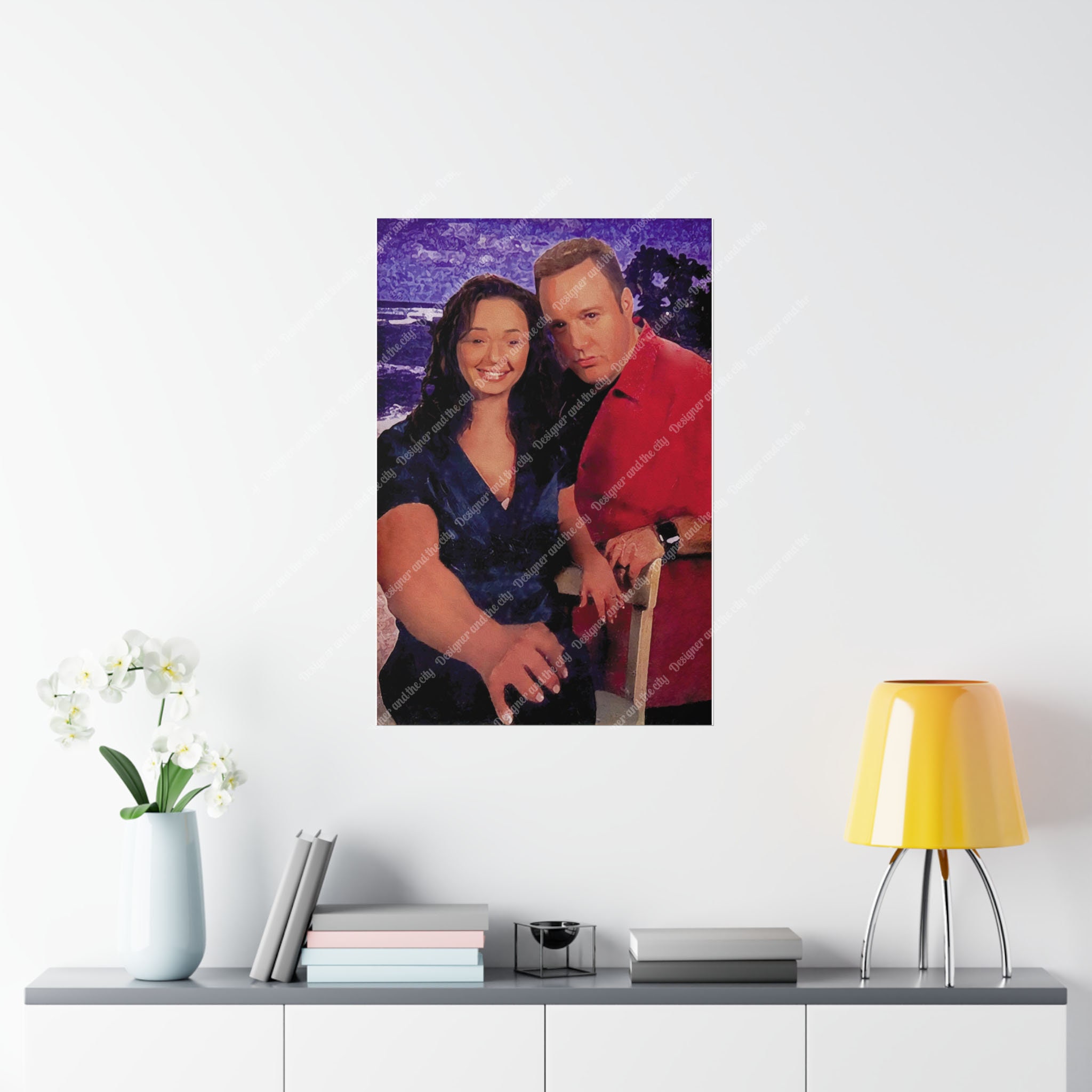 Doug and Carrie Portrait Poster the King of Queens Premium - Etsy