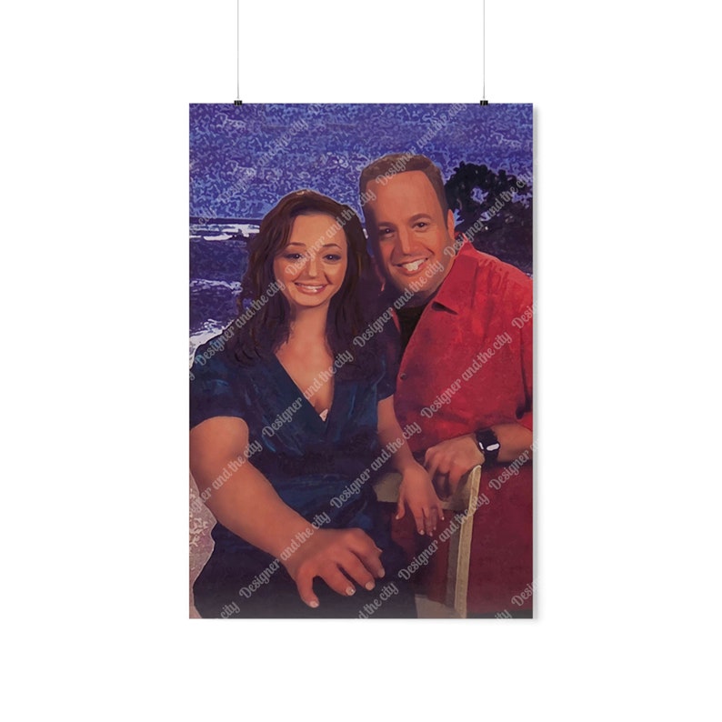 The King of Queens Poster Doug and Carrie Painting the King - Etsy