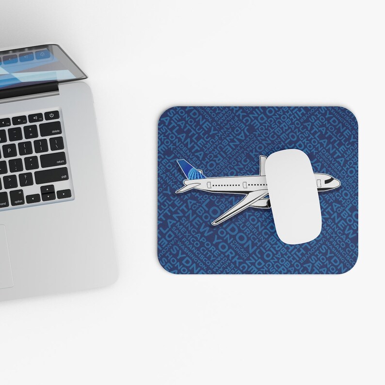 Airplane Mouse Pad, Cabin Crew Gift, Flight Attendant Gifts, Pilot Gift ...
