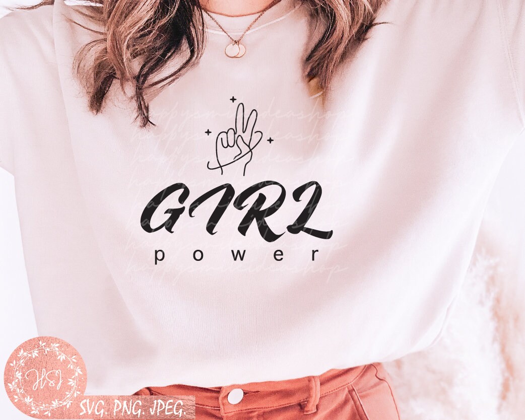 Girl Power Svg Feminist Svg Strong Woman Svg Inspirational - Etsy