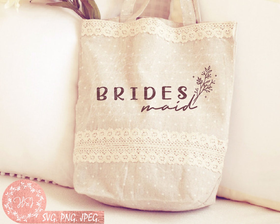 Brides Maid SVG Wedding Svg Bride Svg Bridesmaid Svg Team - Etsy