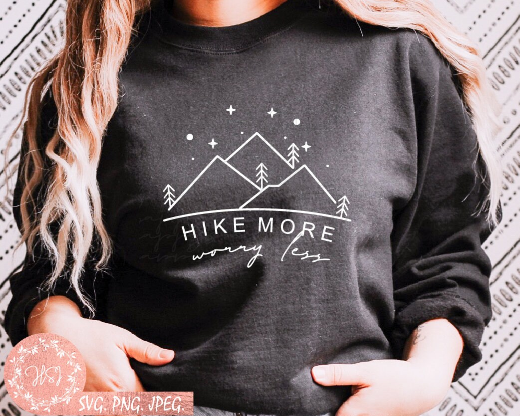 Hike More Worry Less SVG, Hike Svg, Mountain Svg, Summer Svg, Camping ... Hike More Worry Less SVG, Hike Svg, Mountain Svg, Summer Svg, Camping ...