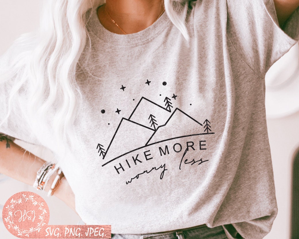 Hike More Worry Less SVG, Hike Svg, Mountain Svg, Summer Svg, Camping ... Hike More Worry Less SVG, Hike Svg, Mountain Svg, Summer Svg, Camping ...