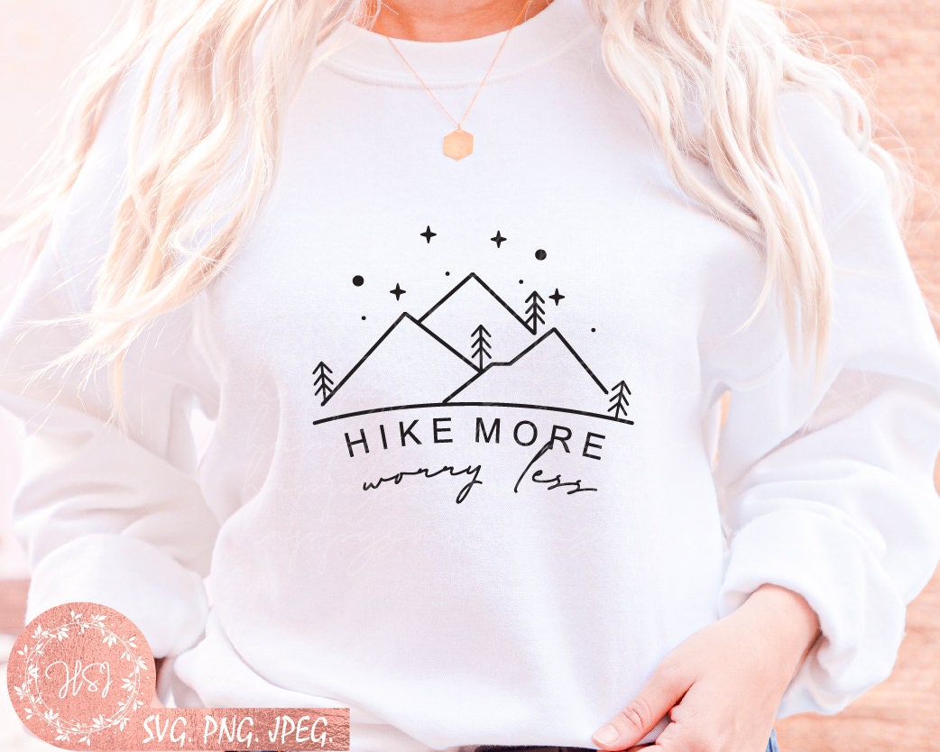 Hike More Worry Less SVG, Hike Svg, Mountain Svg, Summer Svg, Camping ... Hike More Worry Less SVG, Hike Svg, Mountain Svg, Summer Svg, Camping ...