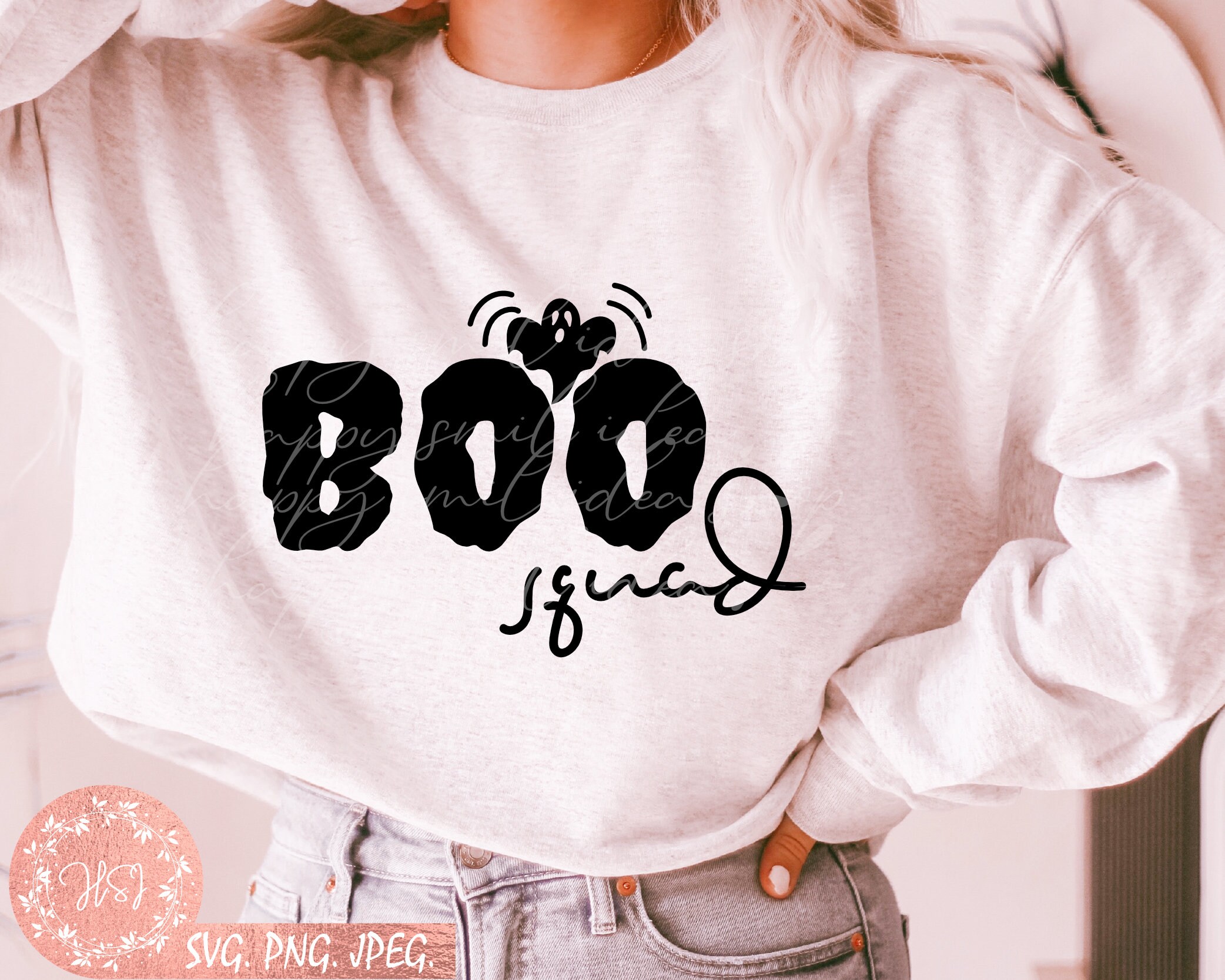 Boo Squad Svg Boo Shirt Svg Halloween Ghost Svg Halloween - Etsy