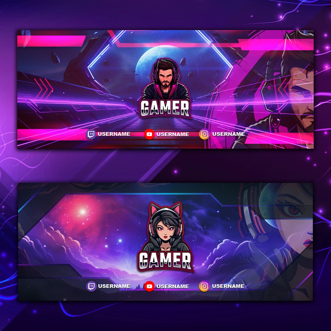 I Will Design Custom Professional Gaming Banner and Cover Photo for E ...