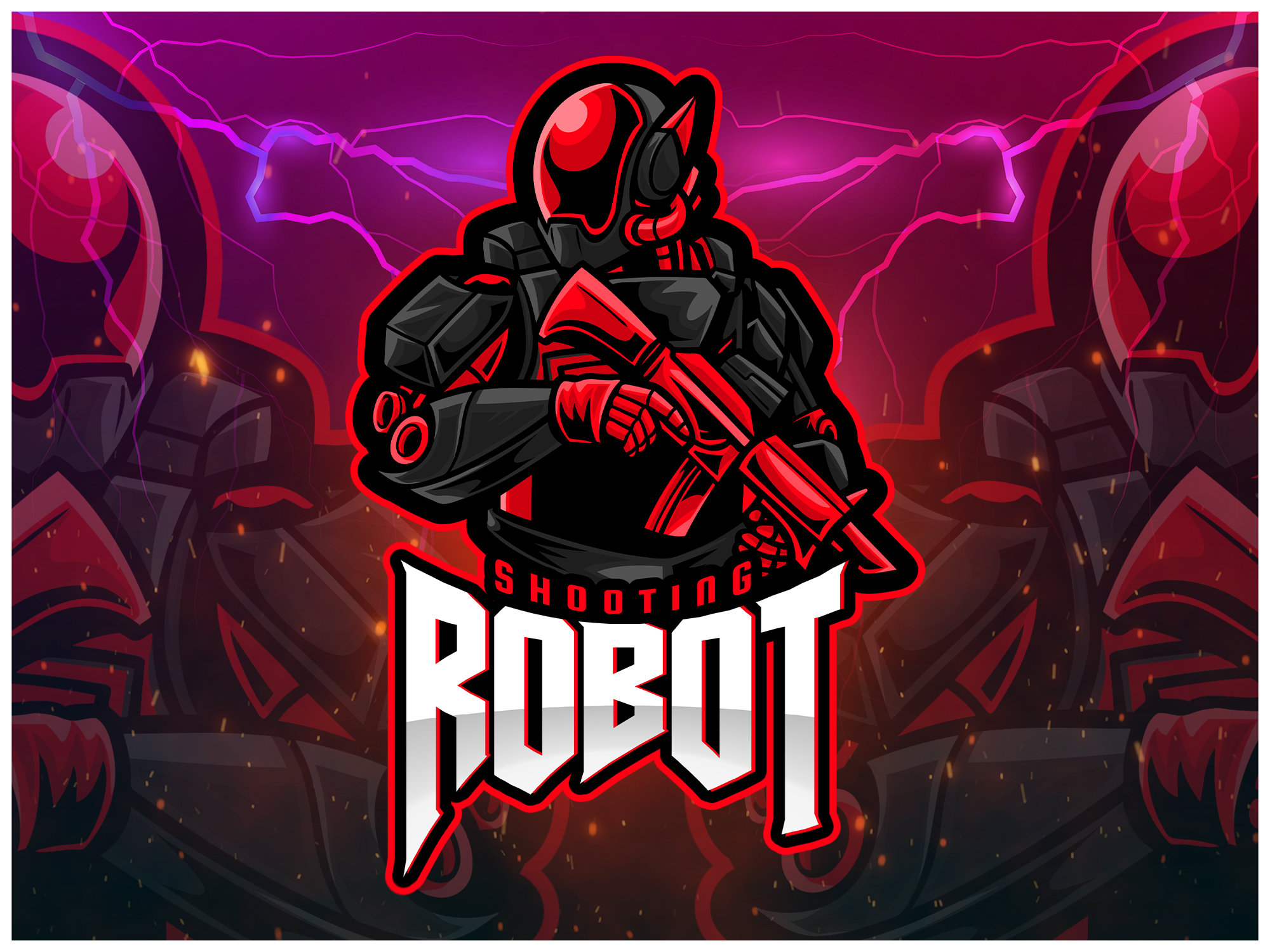 I Will Design Custom Amazing Gaming Logo for E-sport Twitch - Etsy