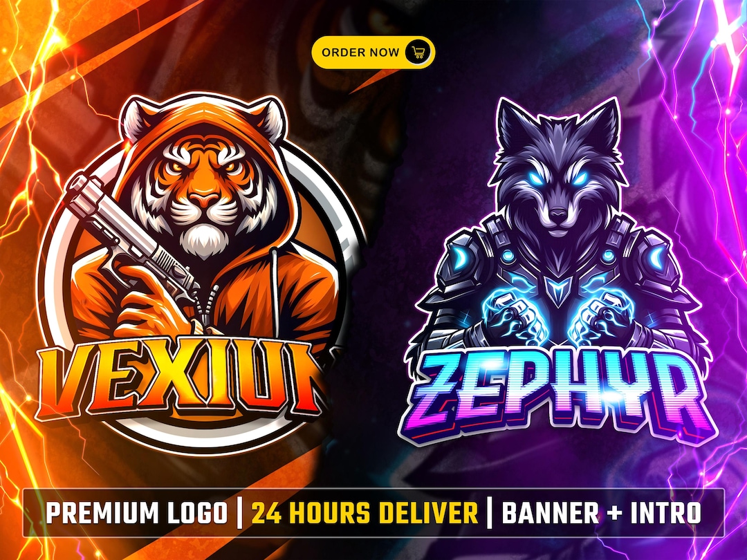 I Will Design Custom Amazing Gaming Logo for E-sport, Twitch and ...