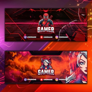 I Will Design Custom Professional Gaming Banner and Cover Photo for E ...