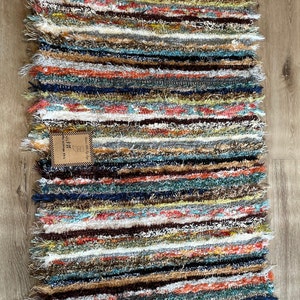 Handwoven Amish Rag Rug 47 X 29 - Etsy