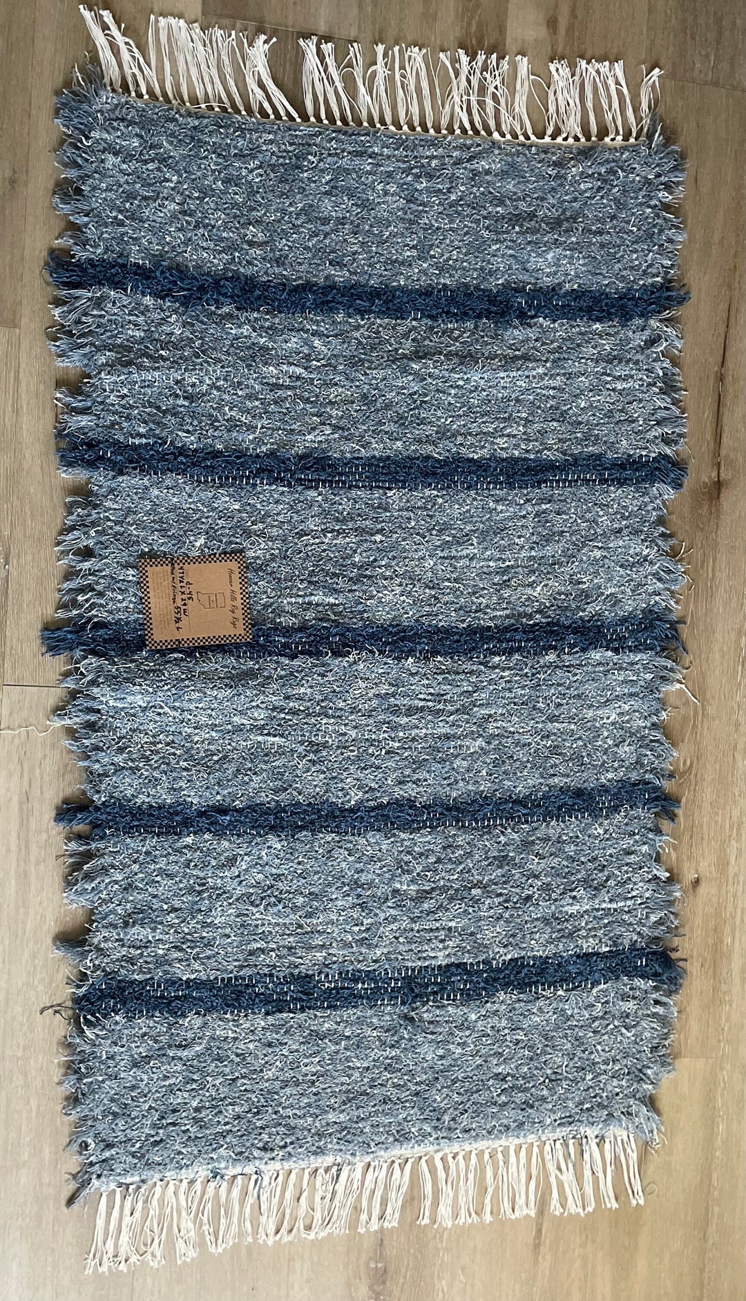 Handwoven Amish Rag Rug 47.5" X 29" - Etsy