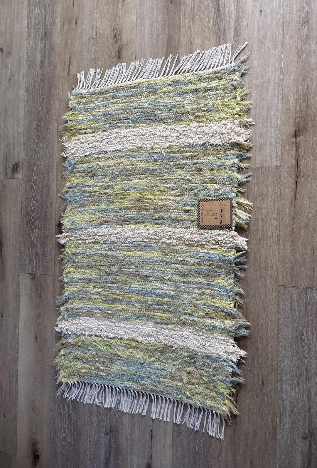 Handwoven Amish Rag Rug 48" X 29" - Etsy