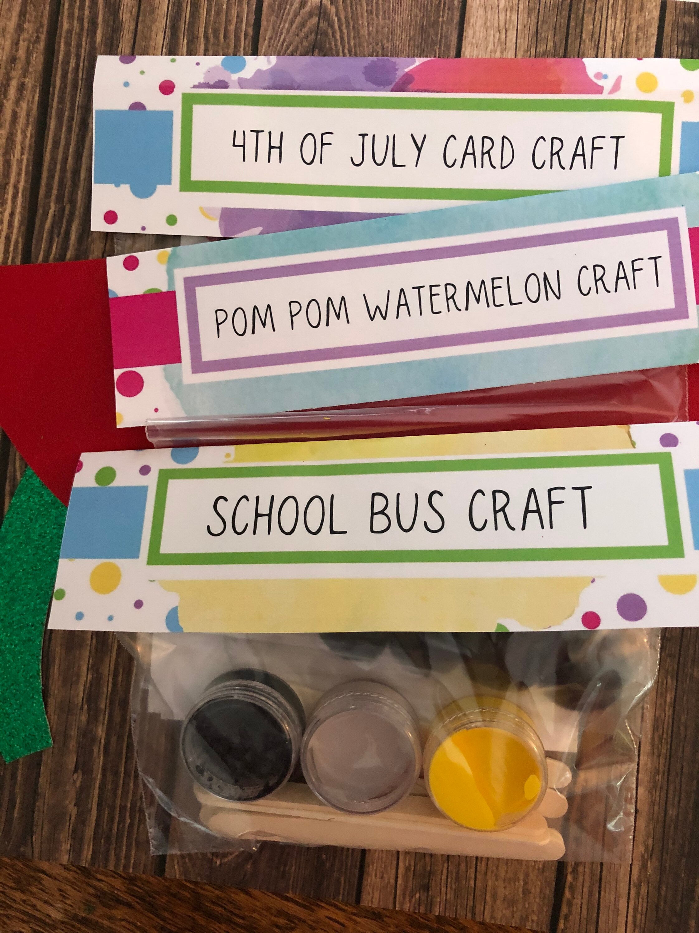 Summer Quarter Craft Kit Crafts for Kids Toddler Crafts - Etsy