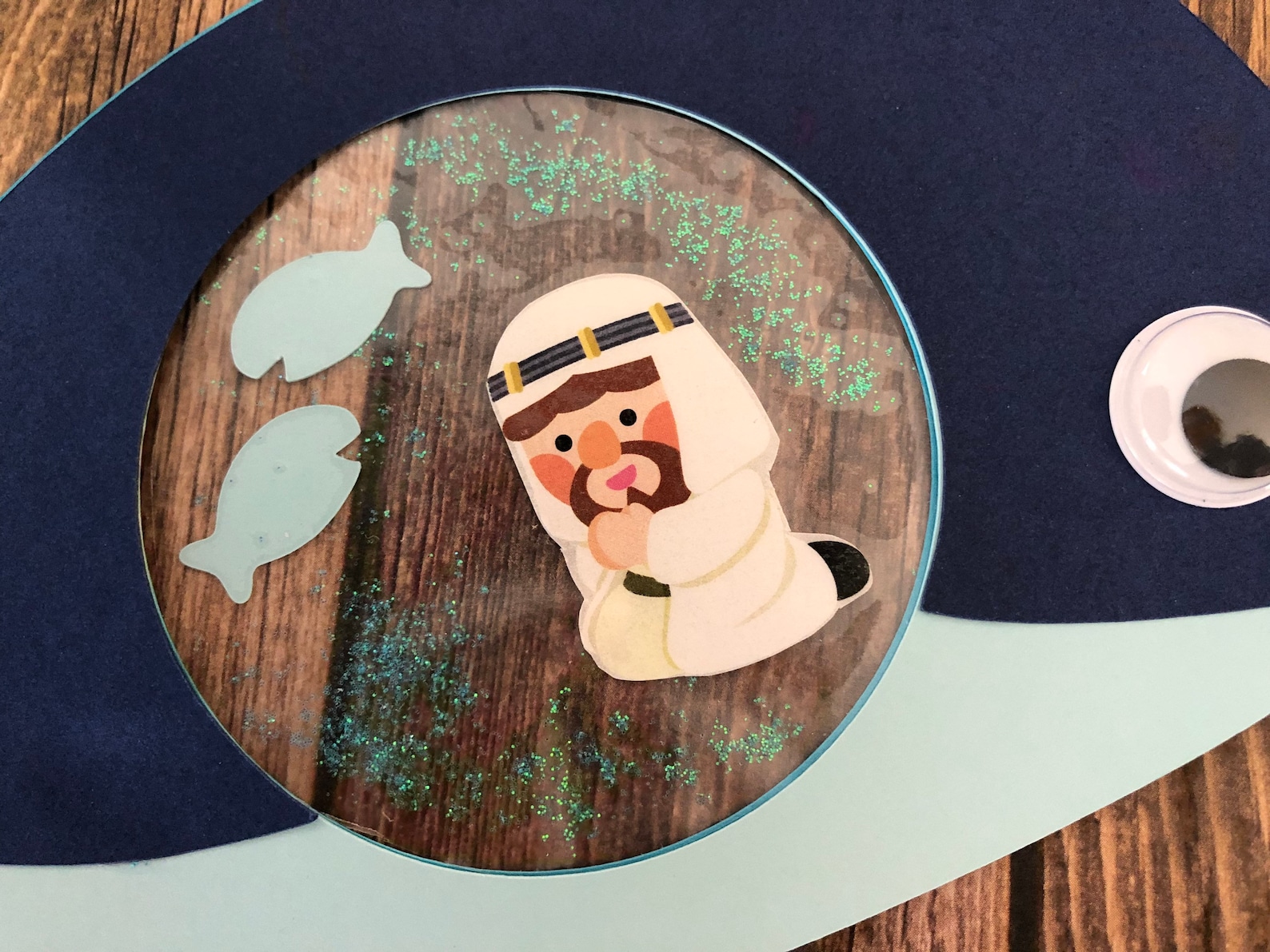 Jonah & the Whale Craft/bible Lesson Craft/jonah - Etsy