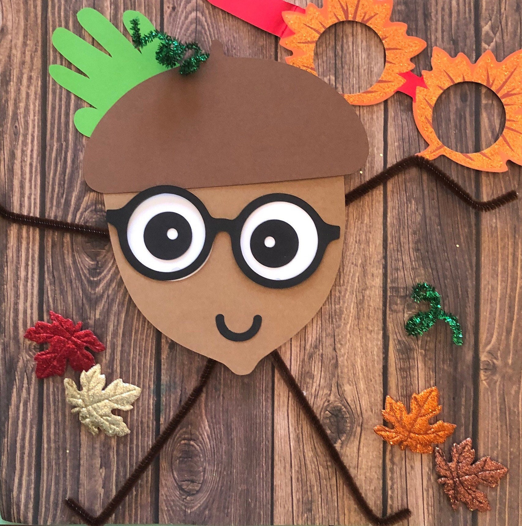 Fall Craft Kit for Kids Diy Paper Crafts Apple Crafts Diy - Etsy