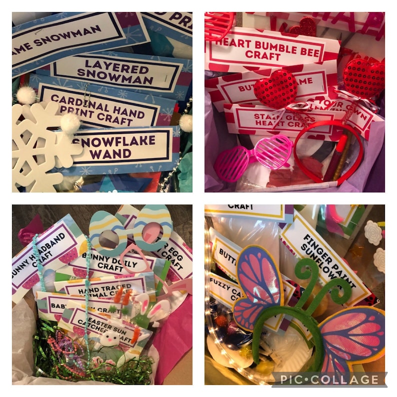 Monthly DIY Craft Box for Kids Monthly Subscription Craft - Etsy