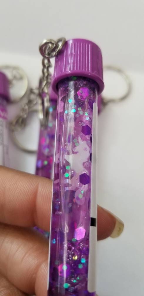 Phlebotomy Keychain With Unicorn - Etsy