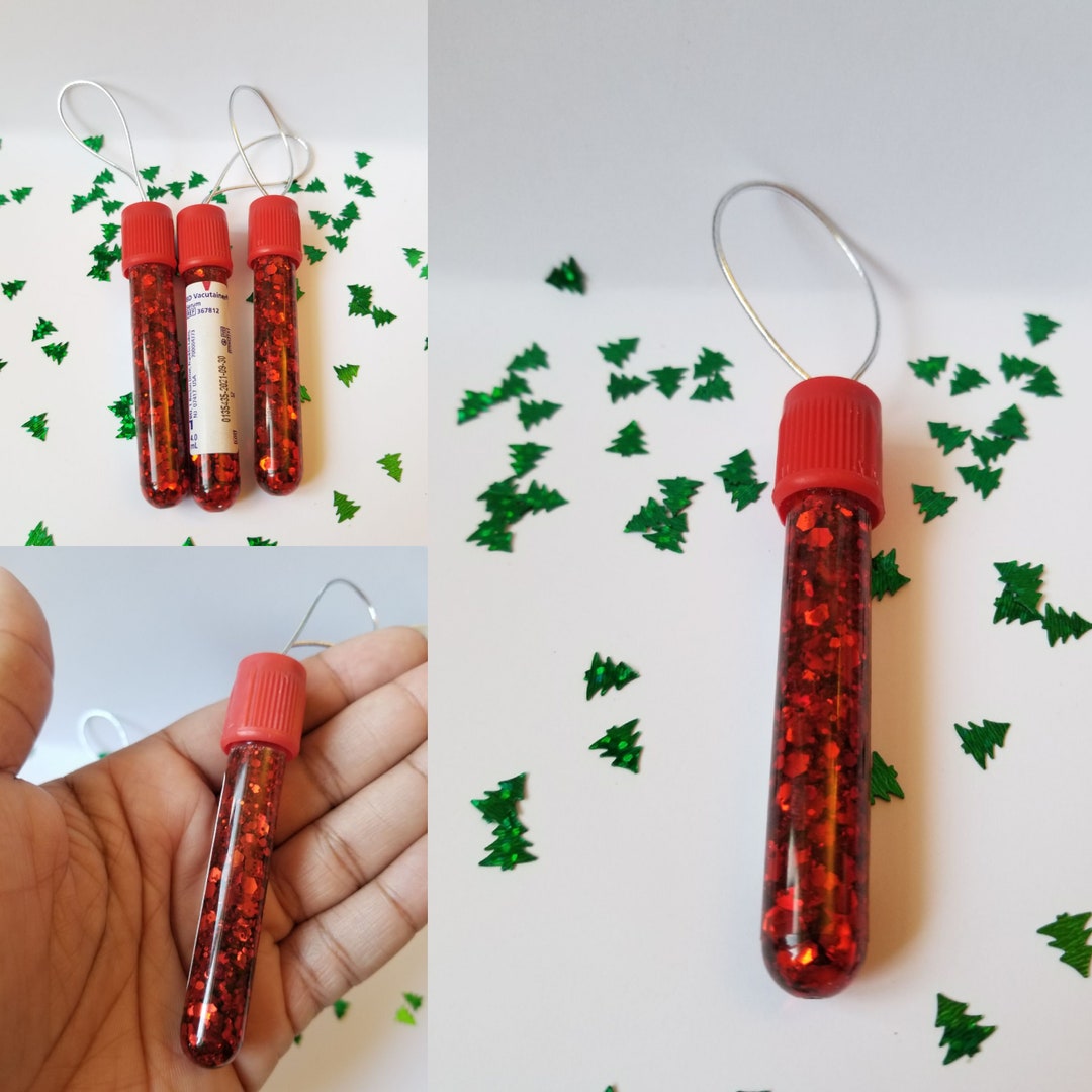 Phlebotomy Christmas Ornament - Etsy