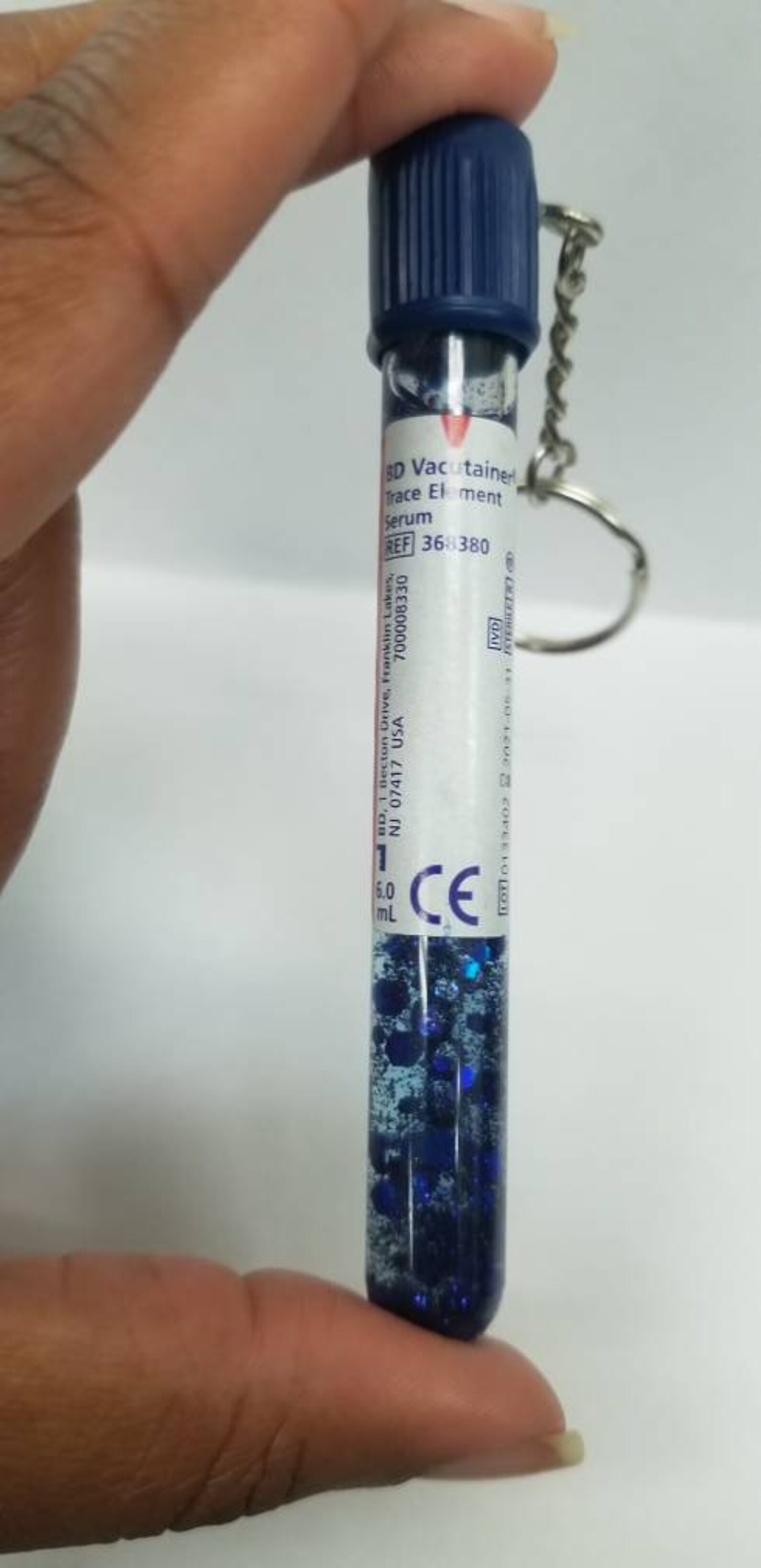 Phlebotomy Keychain Blue Trace Element | Etsy