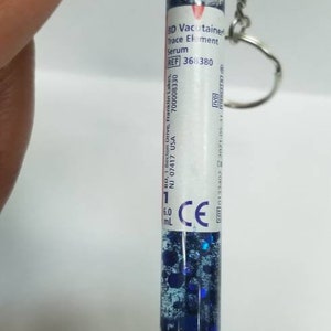 Phlebotomy Keychain Blue Trace Element - Etsy