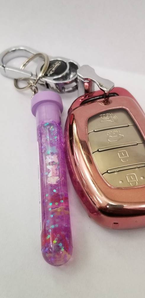 Phlebotomy Keychain With Glitter and Butterflies - Etsy