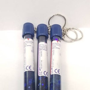 Phlebotomy Keychain Blue Trace Element - Etsy