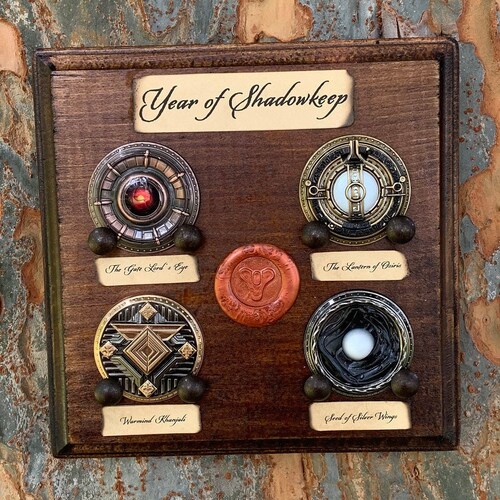 Display for Destiny 2 Triumph Seal Pins | Etsy