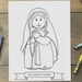 St. Nicholas Coloring Page for Catholic Kids Digital Download Print ...