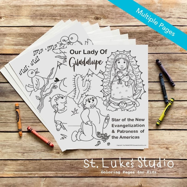 Our Lady Guadalupe - Etsy