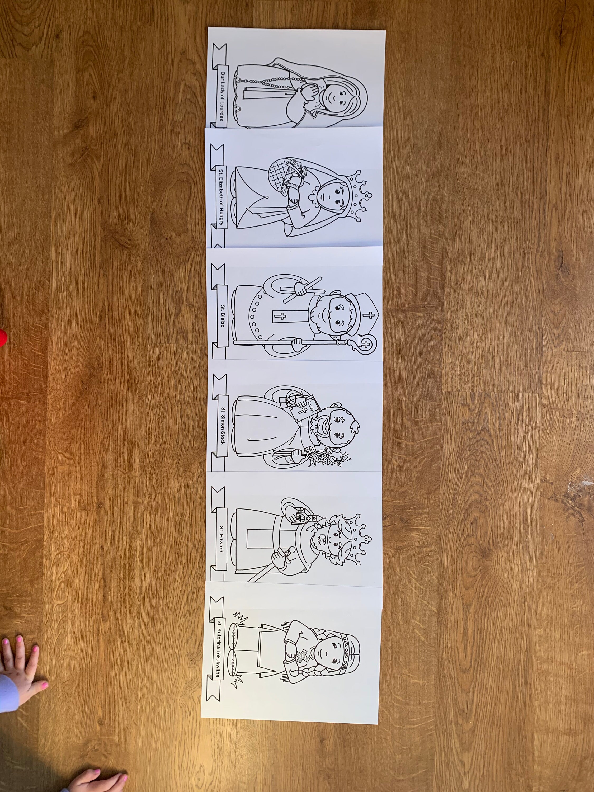 St. Edward Coloring Page for Catholic Kids - Digital Download - Print ...