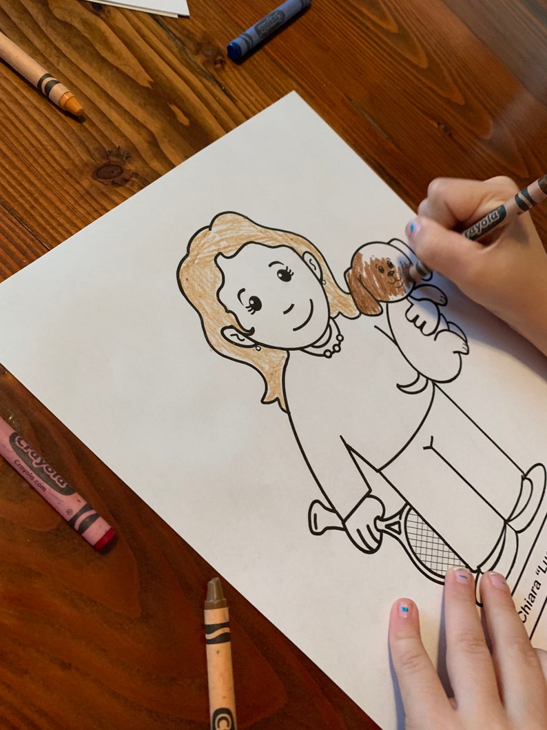 Blessed Chiara Luce Badano Coloring Page for Catholic Kids - Digital ...