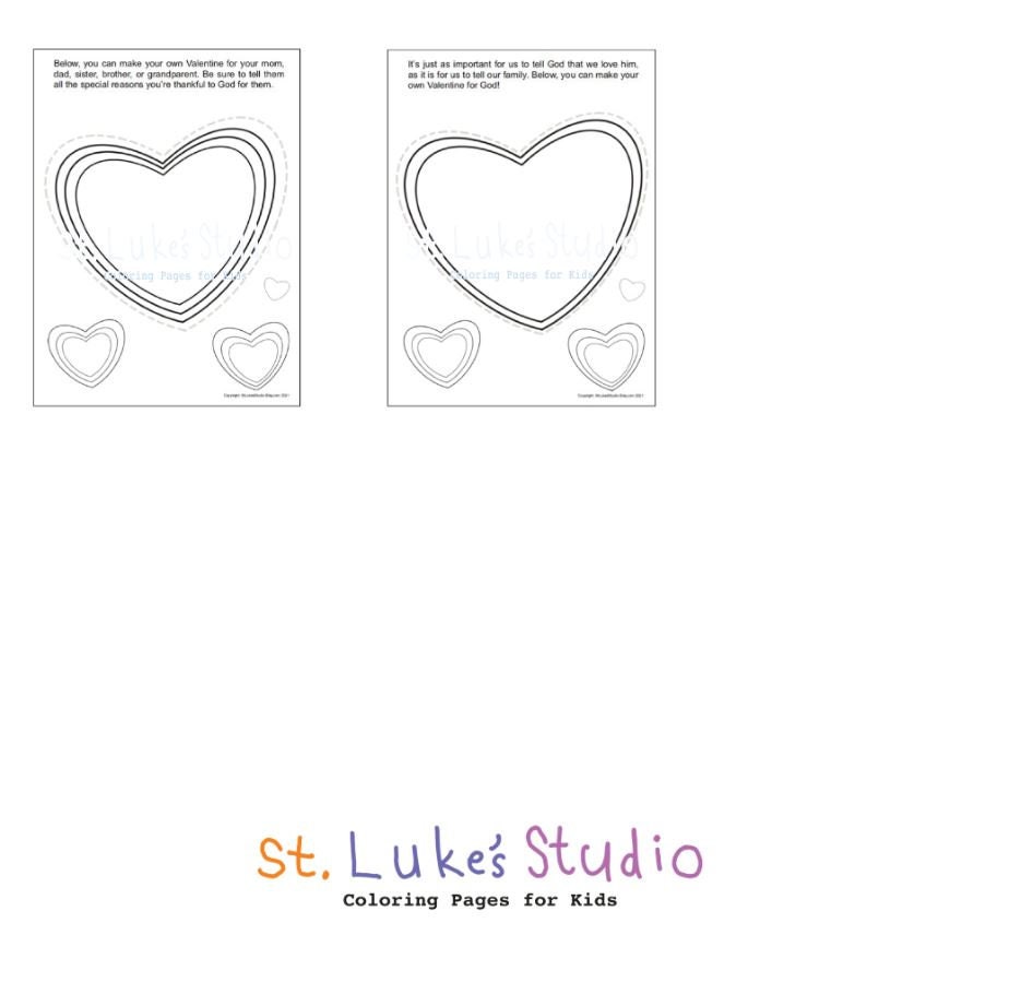 The Story of St. Valentine Coloring and Learning Book for - Etsy