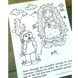 Our Lady of Guadalupe Coloring and Learning Book for Catholic Kids ...