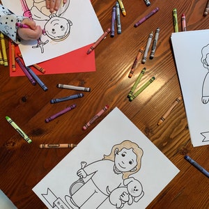 Blessed Chiara Luce Badano Coloring Page for Catholic Kids - Digital ...