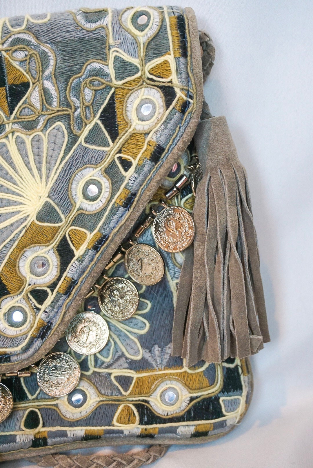 Y2k Style Anthropologie Ibban Neutral Embroidered Hand Made - Etsy