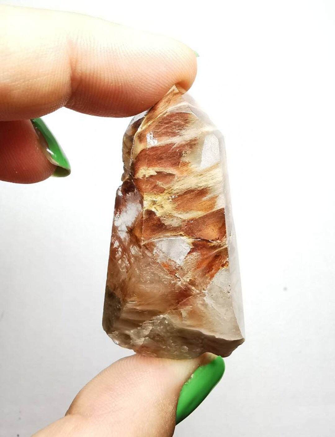 Rare Amphibole Angel Wings Quartz Polished Points From Brazil Energy ...