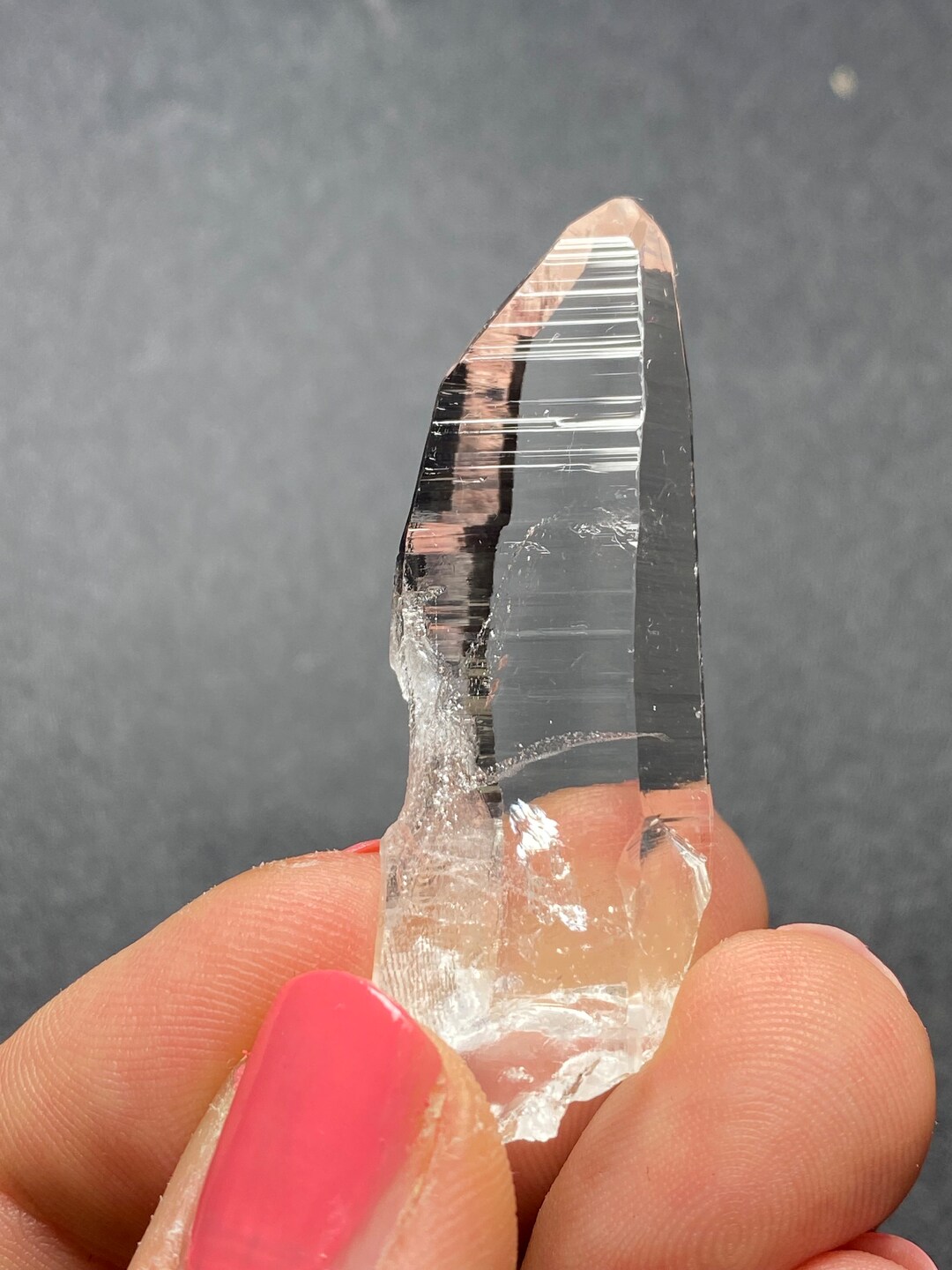 AAA Peñas Blancas Colombian Lemurian Blade of Light Optical Clear Laser ...