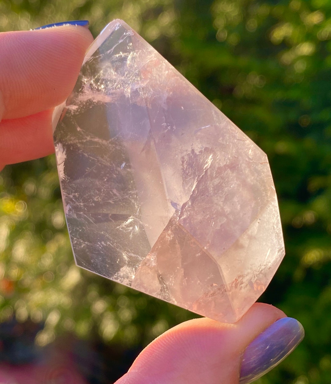 Beautiful Rare Pink Lithium Quartz Freeform From Bahia,brazil - Etsy