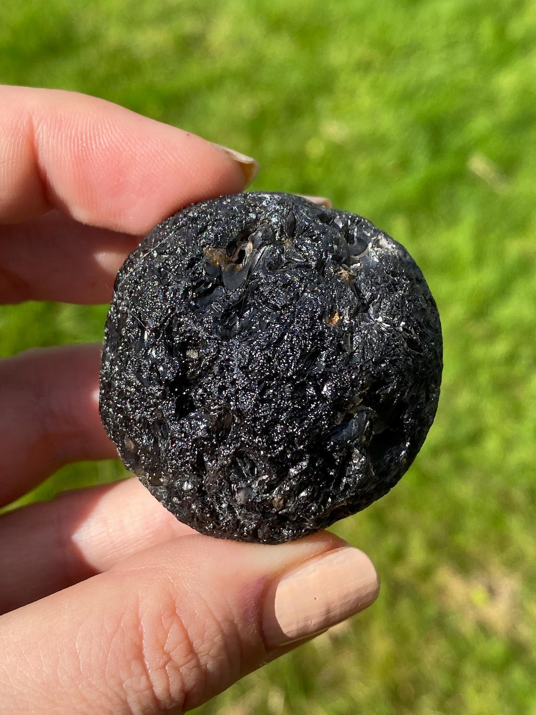 Large Rare Type Agni Manitite From Java, Indonesia Pseudo Tektite ...