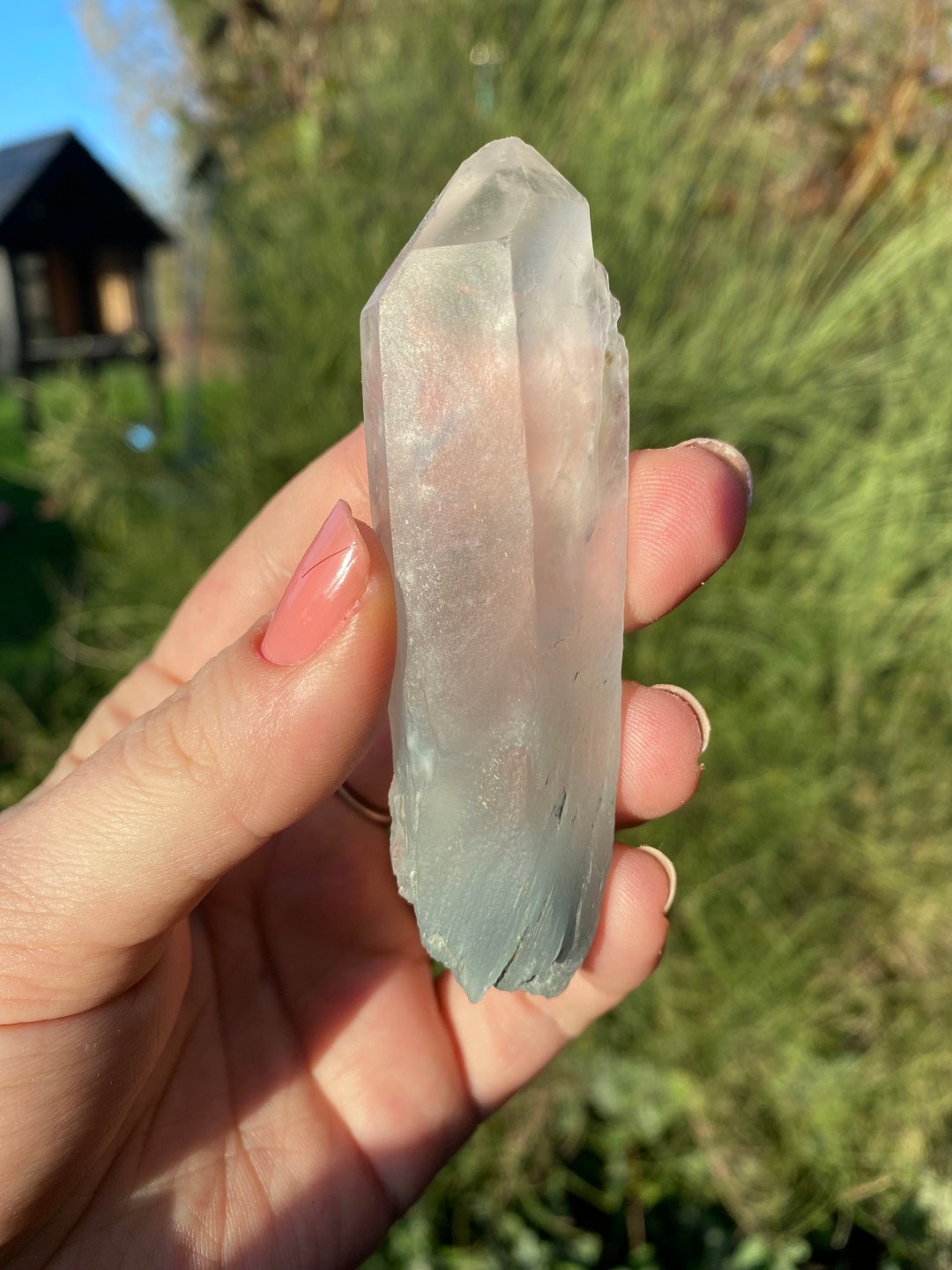 Rare Large Blue Tara Amphibole Riebeckite Tourmaline Quartz - Etsy