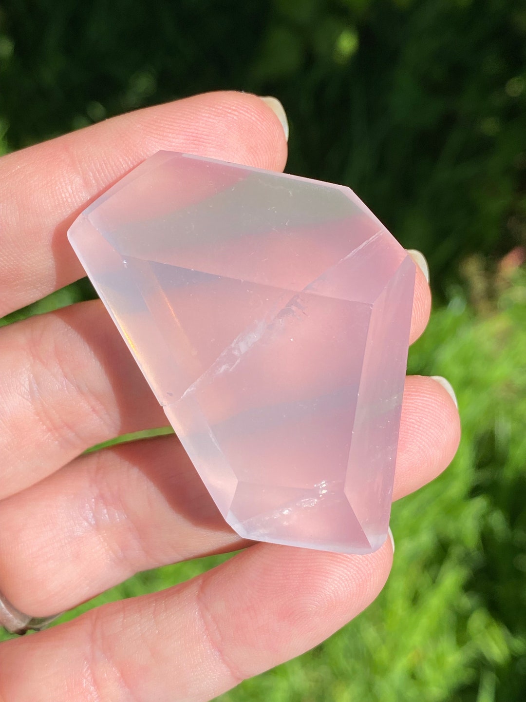 AAA Gemmy Bahia Rose Quartz Rare Candy Pink Highest Quality Freeform - Etsy