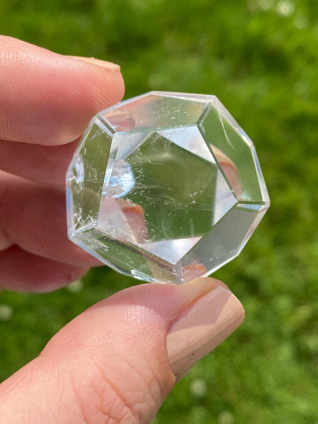 Lemurian Quartz Dodecahedron: Sacred Geometry Healing Crystal - Etsy