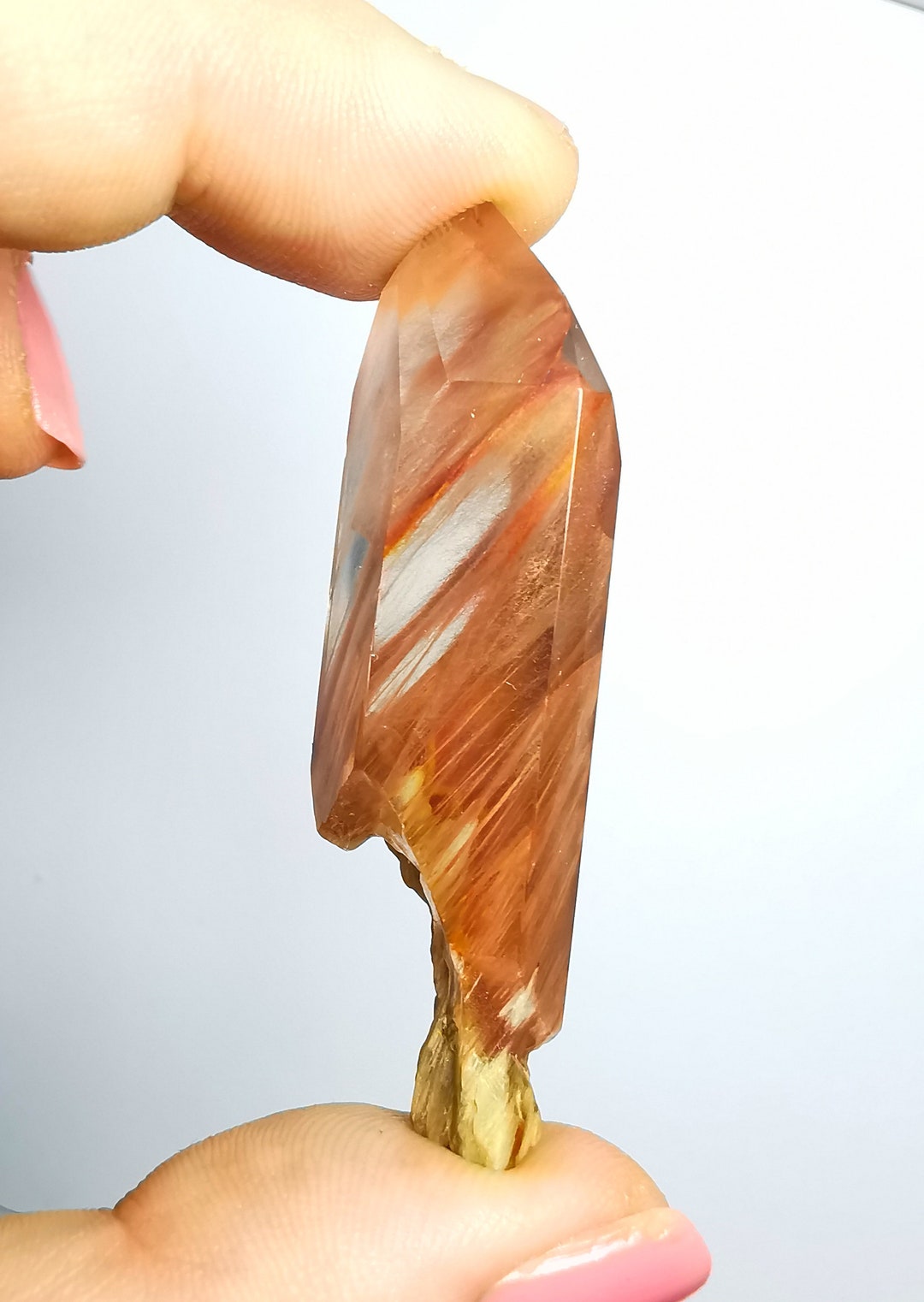 Rare Amphibole Angel Wings Quartz Polished Points From Brazil Energy ...