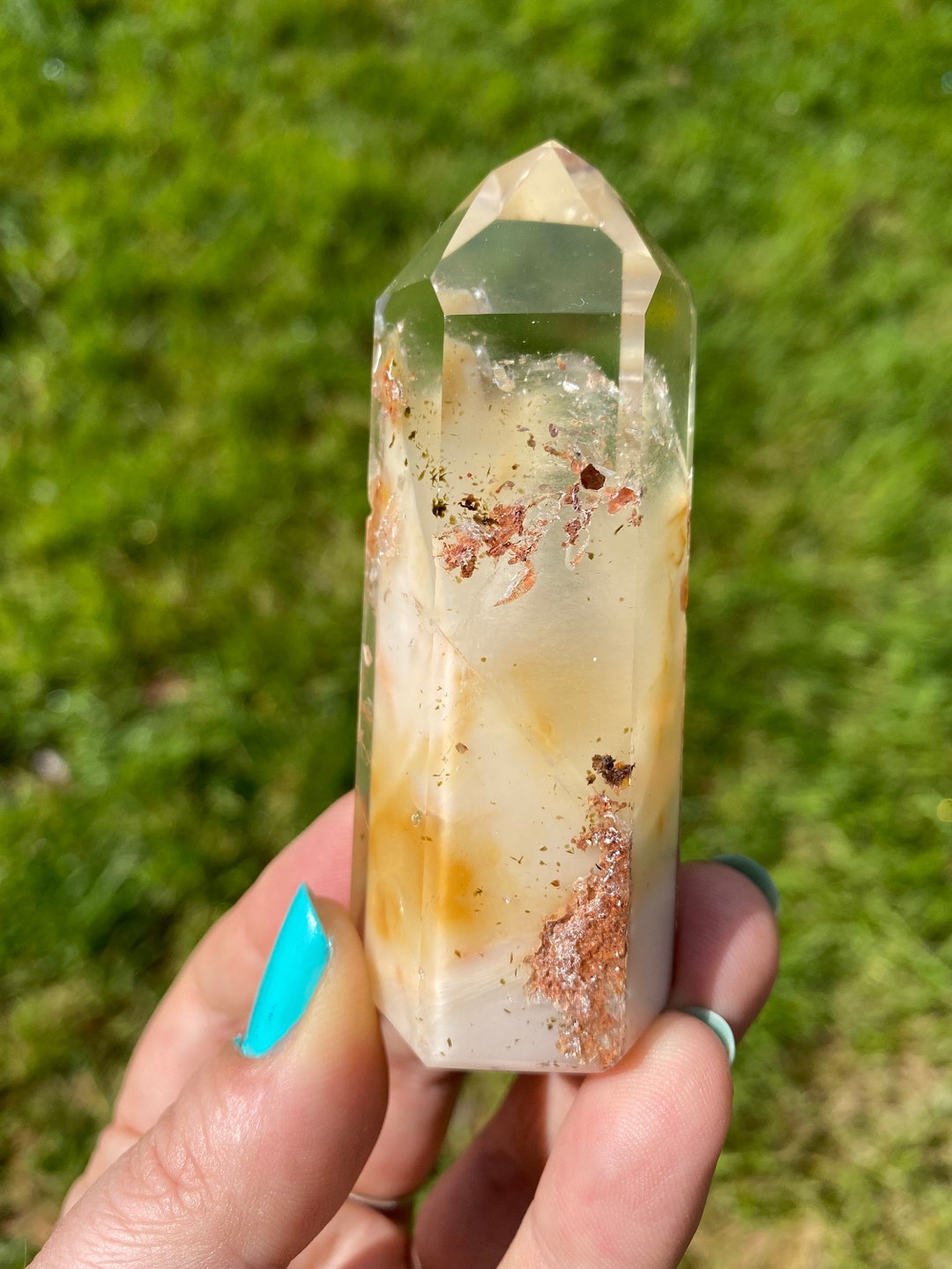 Rare Amphibole Angel Wings Quartz High Quality Tower Point From Brazil ...