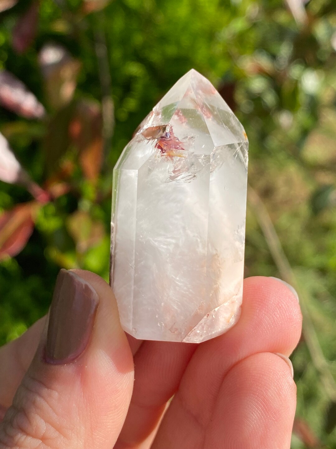 Rare White Amphibole Angel Wings Phantom Quartz High Quality Tower From ...
