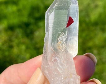 Citrine Lightning Strike Lemurian Laser Quartz Crystal Point Rare Find ...