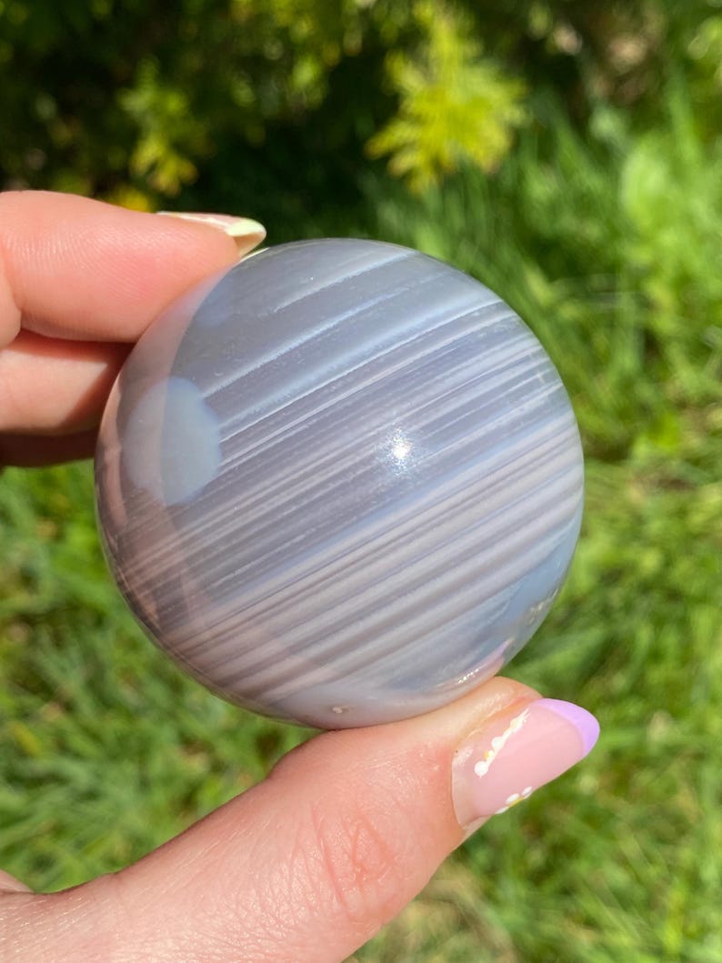 Beautiful Swazi Agate Sphere From Mozambique 53.3mm #E - Etsy UK