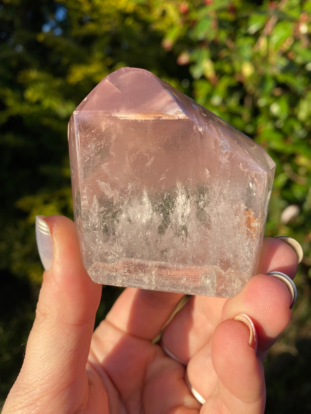 XL Beautiful Rare Pink Lithium Quartz Point From Bahia,brazil - Etsy