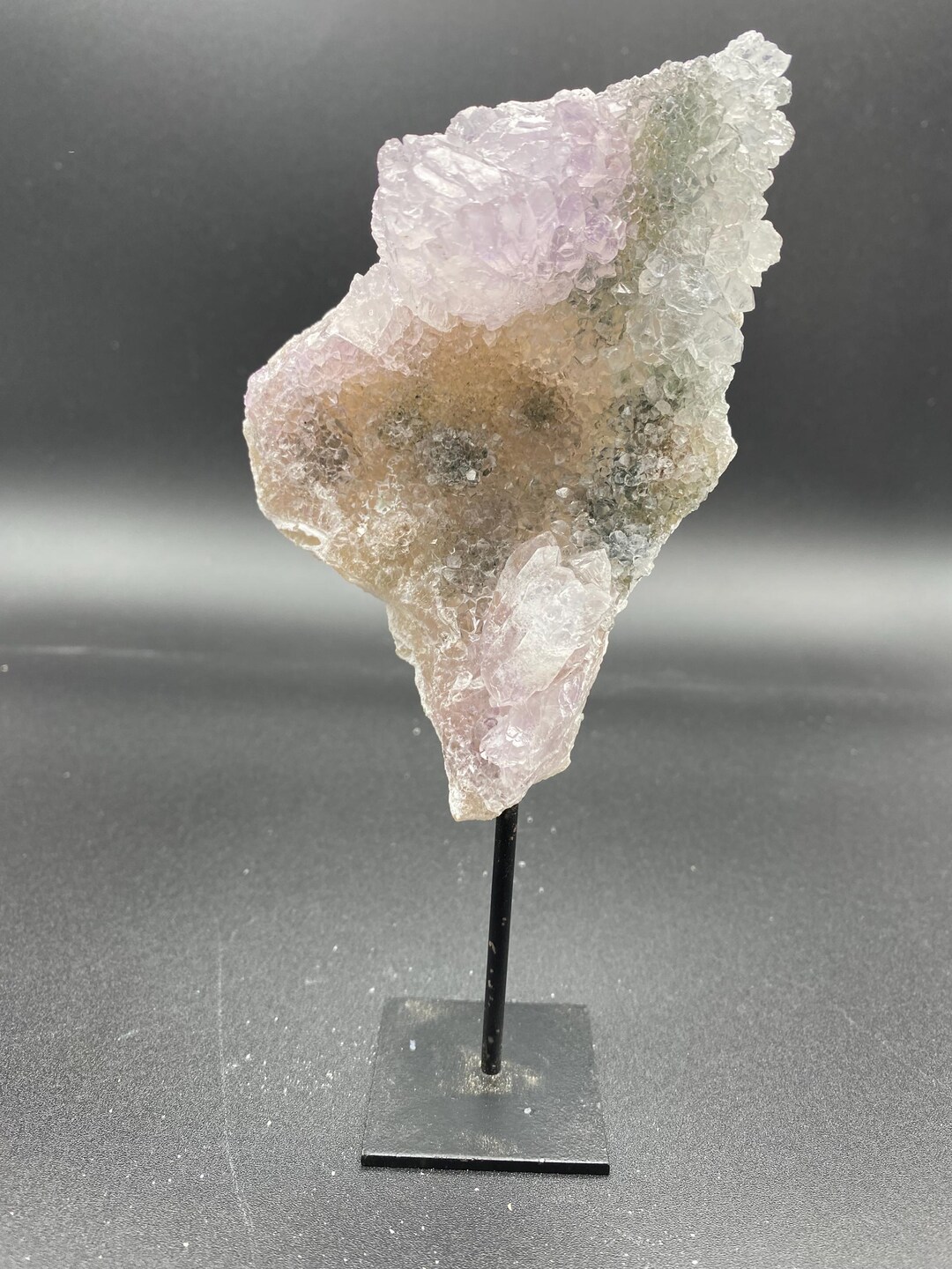 Beautiful Zeolite Crystal on Stand Healing Energy Crystal Display - Etsy